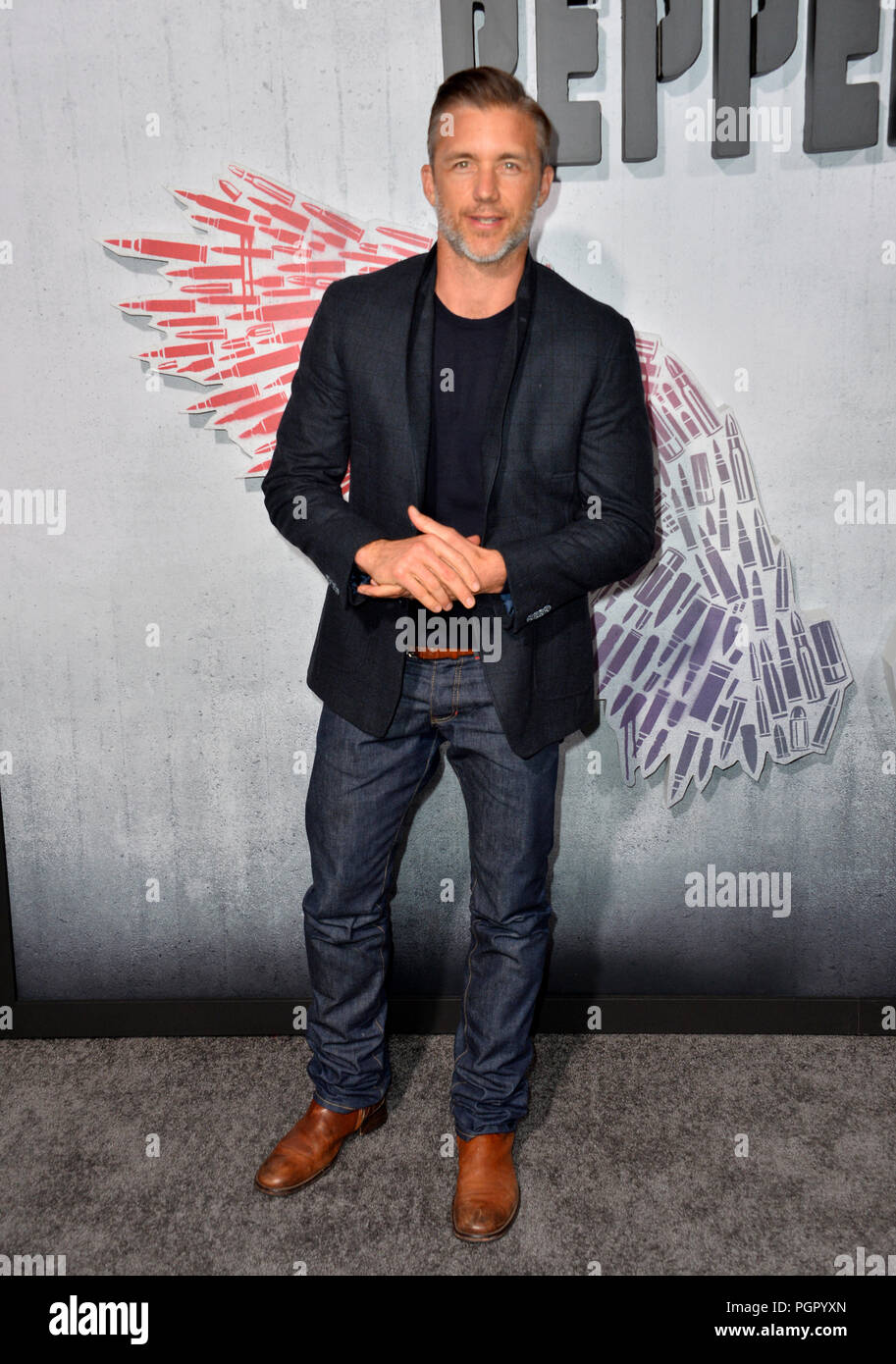 Los Angeles, USA. 28th Aug 2018. Jeff Hephner at the world premiere of ...