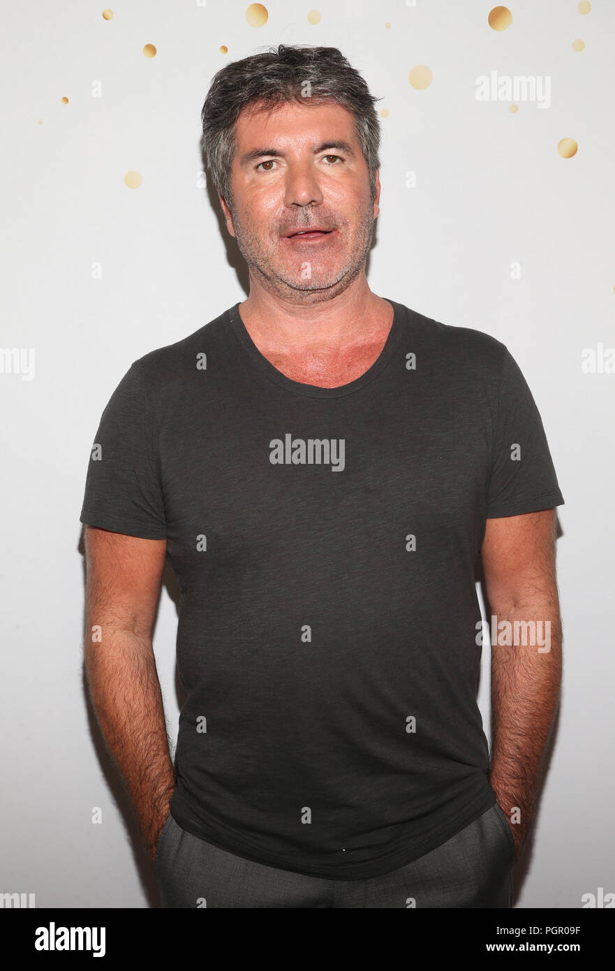 Hollywood, California, USA. 28th Aug, 2018. Simon Cowell, at America's ...
