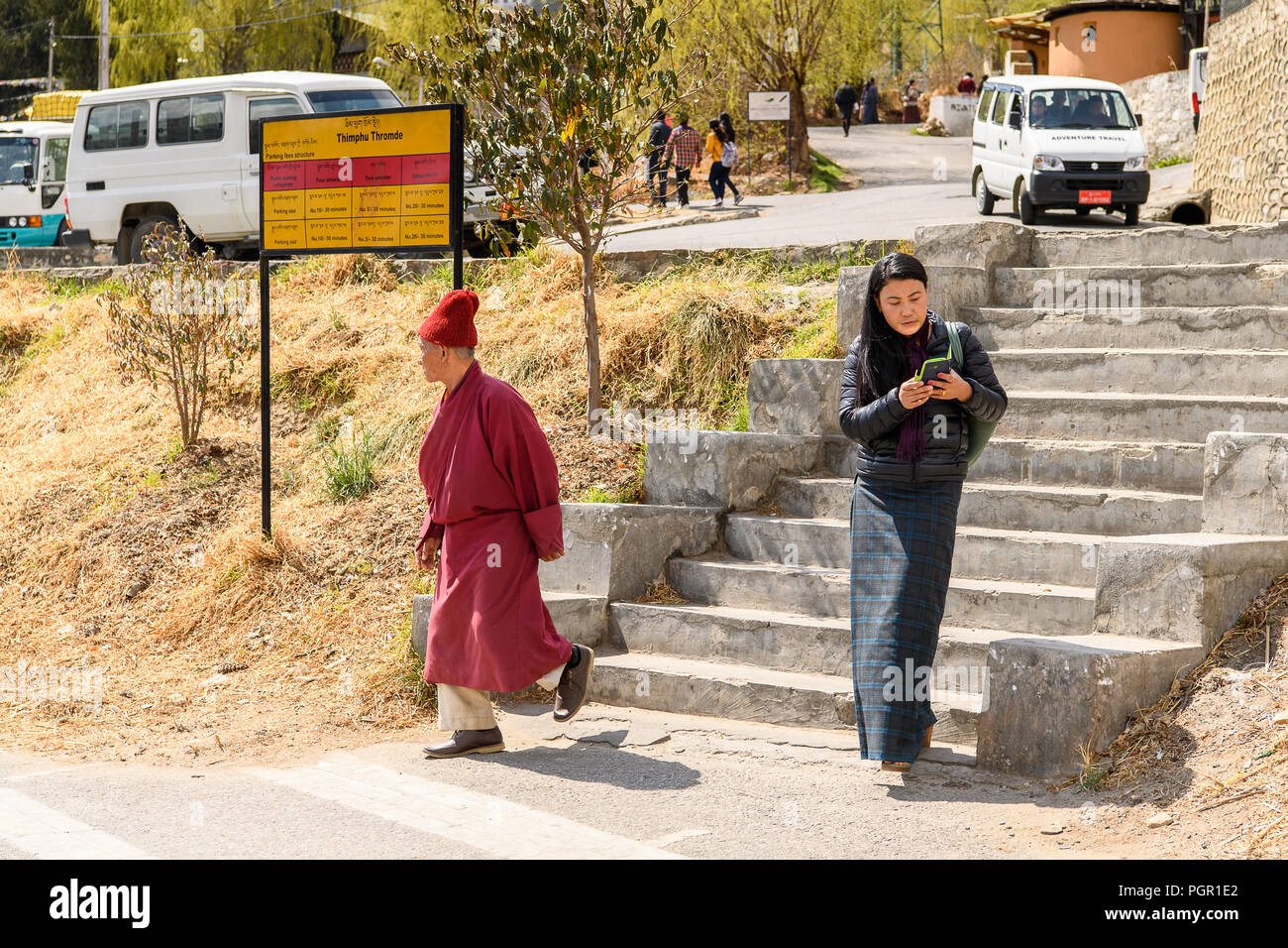 Thimphu Bhutan Street Stock Photos & Thimphu Bhutan Street Stock Images ...