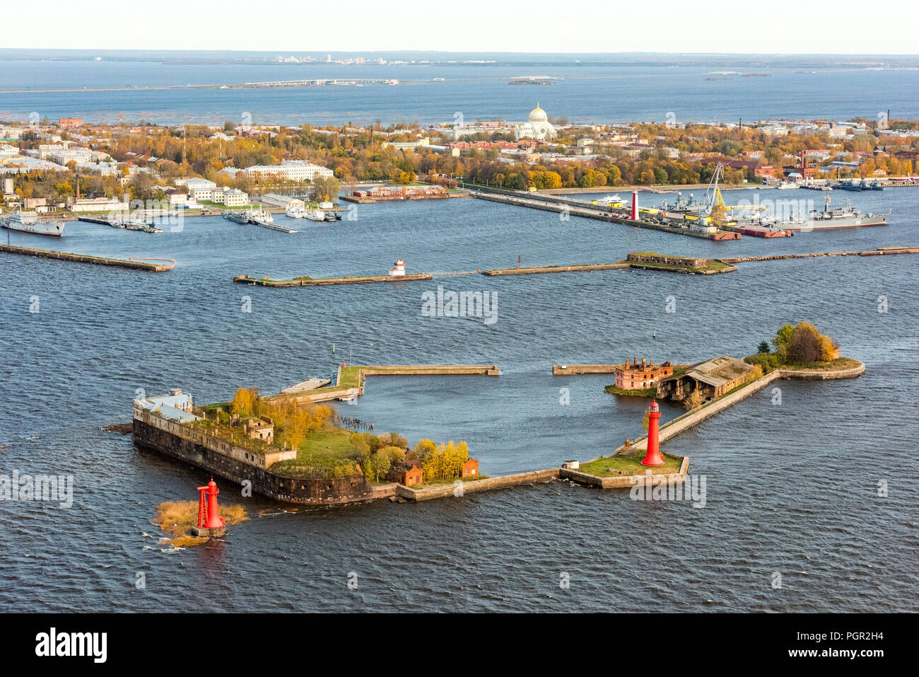 Russia. Leningrad oblast. Kronstadt also spelled Kronshtadt, Cronstadt ...