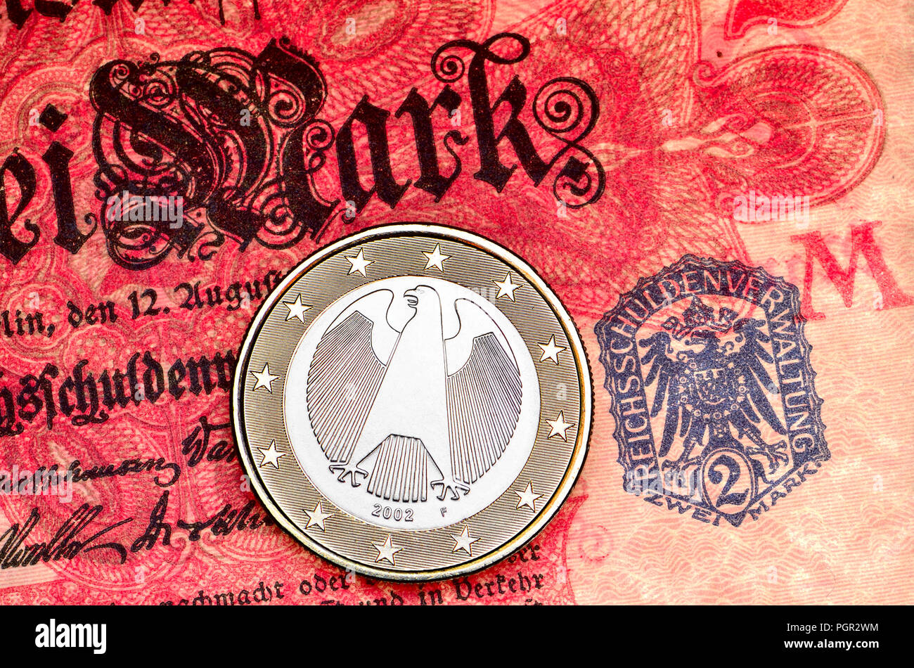 German currency hi-res stock photography and images - Alamy