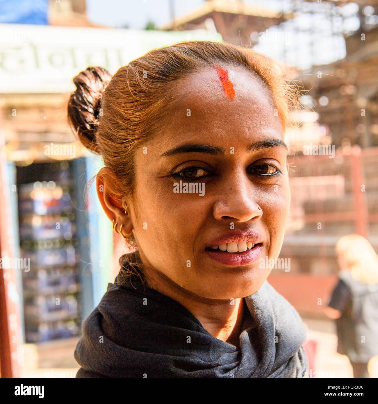 The Red Dot On An Indian Woman39s Forehead What Is It Indian Mark On