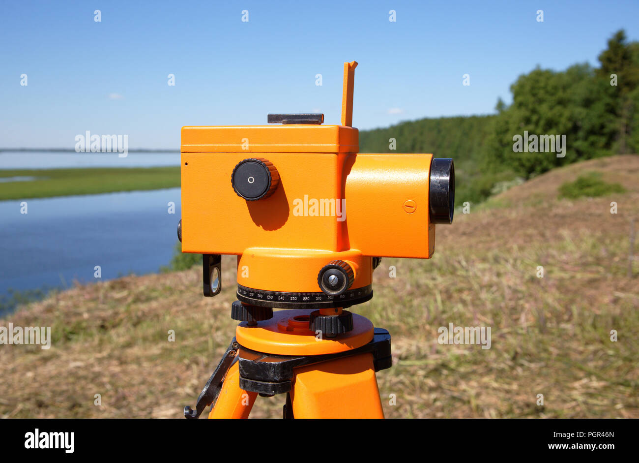 Optical instrument of measurement hi-res stock photography and images ...