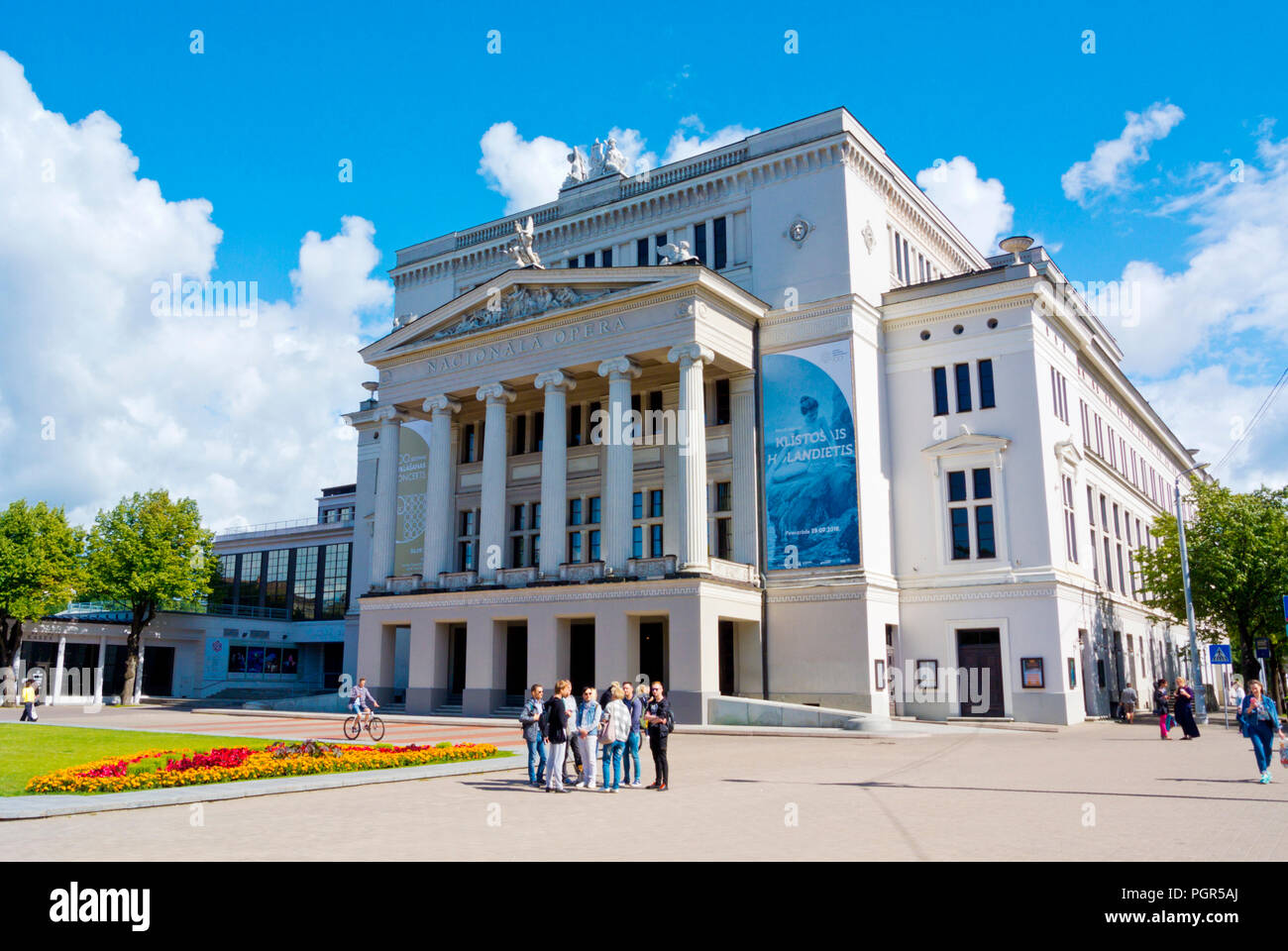 National Latvian Opera House, Riga, Latvia Stock Photo - Alamy
