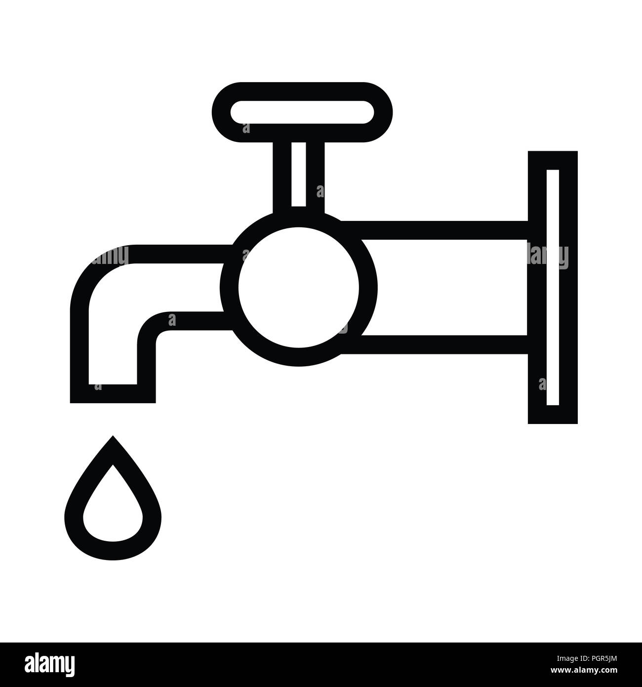 Tap Water Outline
