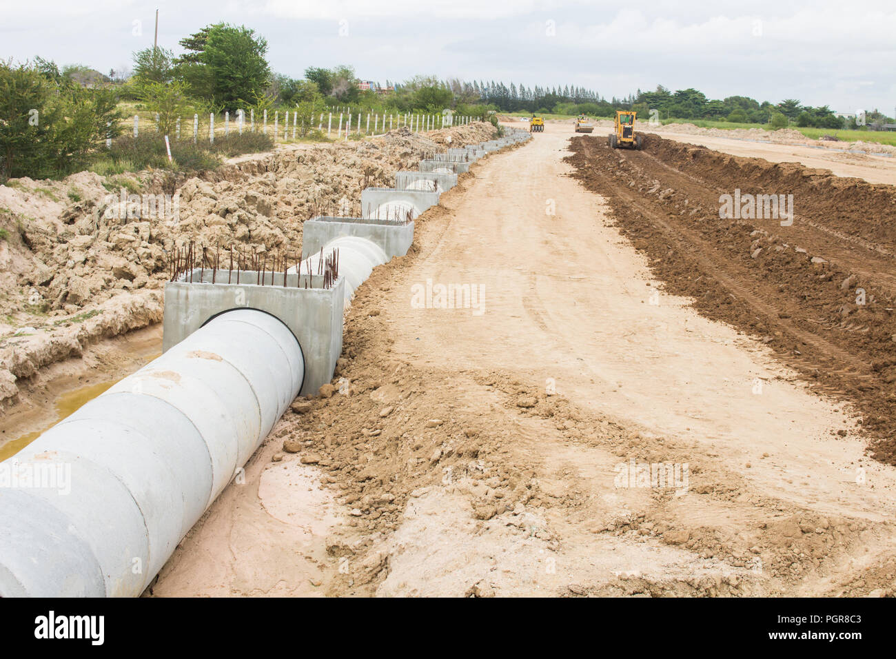 Motor grader hi-res stock photography and images - Alamy
