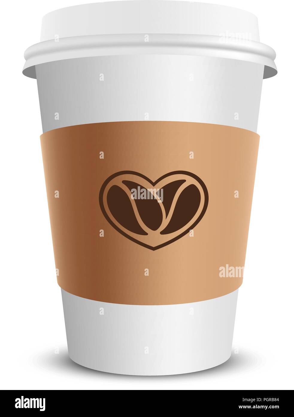 Paper coffee cup Stock Vector Image & Art - Alamy