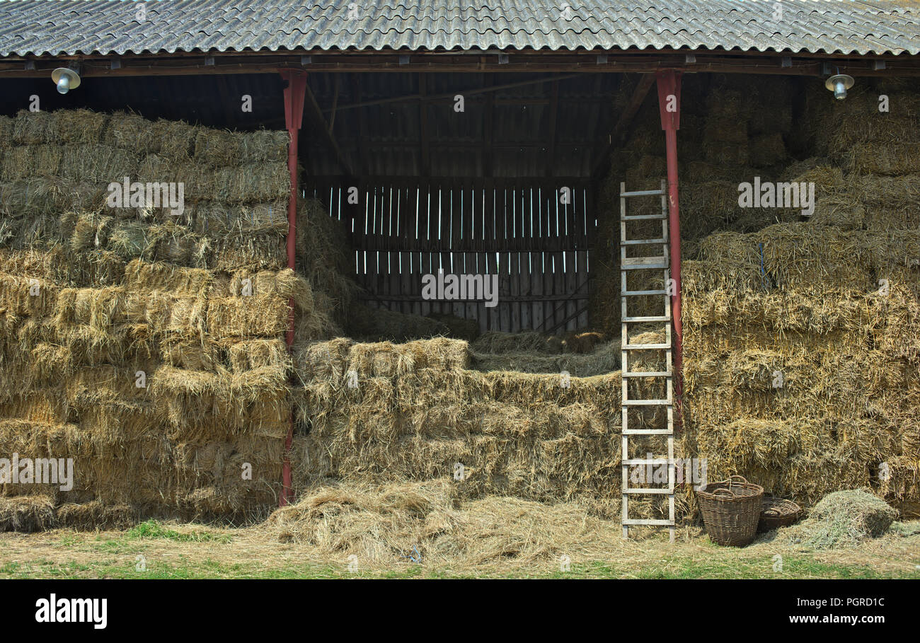 Barn haystack hi-res stock photography and images - Alamy