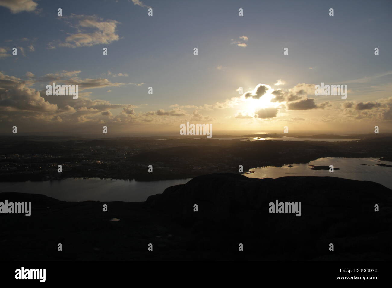 Hike on Dalsnuten, Sandnes,Norway Stock Photo - Alamy