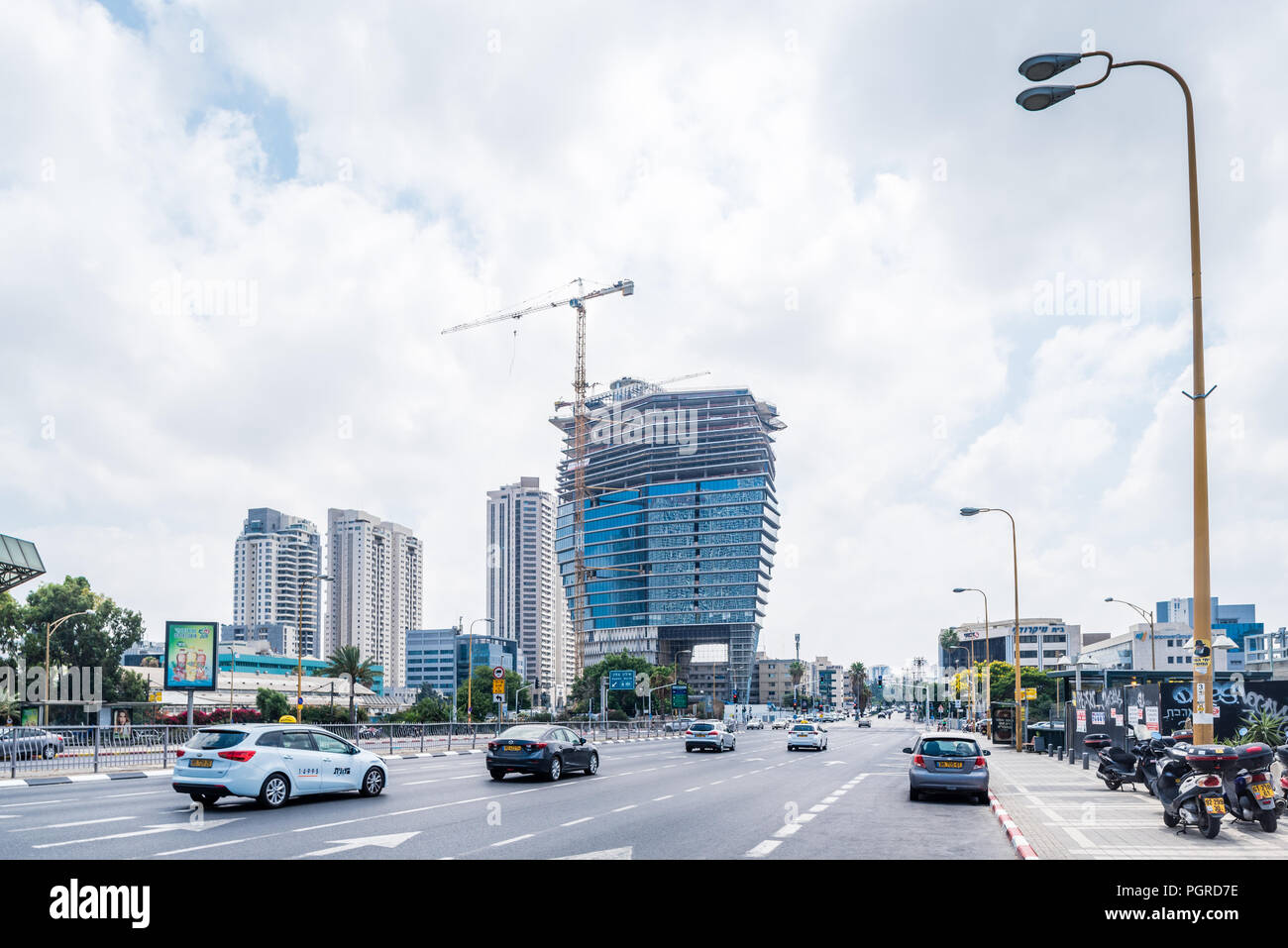 Israel, Tel Aviv - 14 July 2018: Ron Arad architects Toha office ...