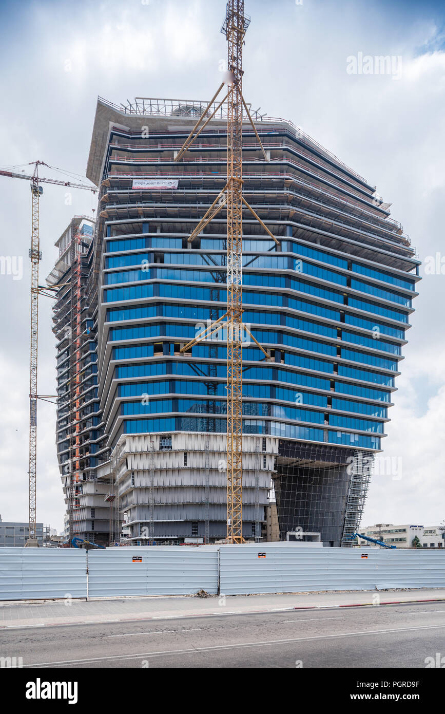 Israel, Tel Aviv - 14 July 2018: Ron Arad architects Toha office ...