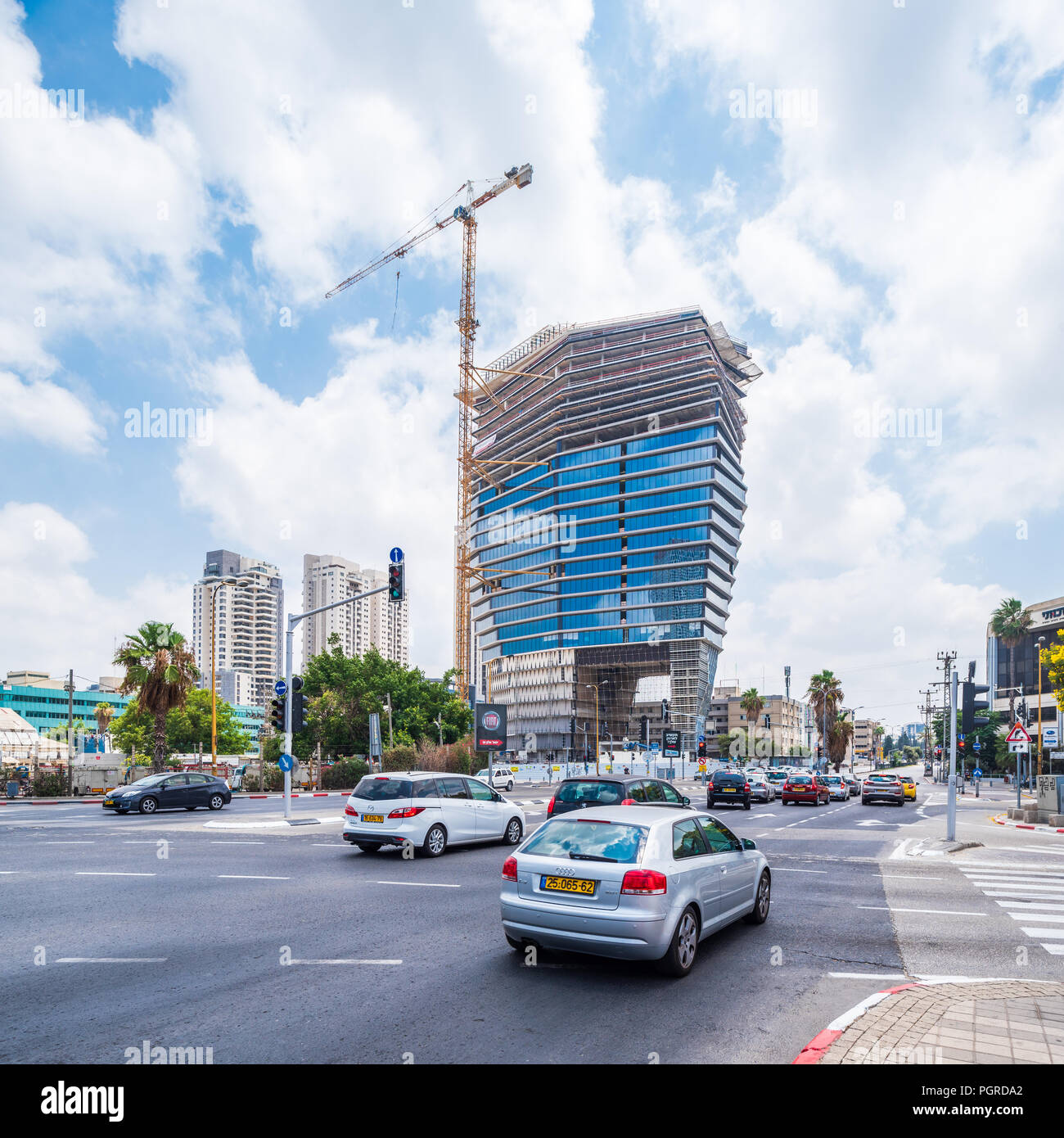 Israel, Tel Aviv - 14 July 2018: Ron Arad architects Toha office ...