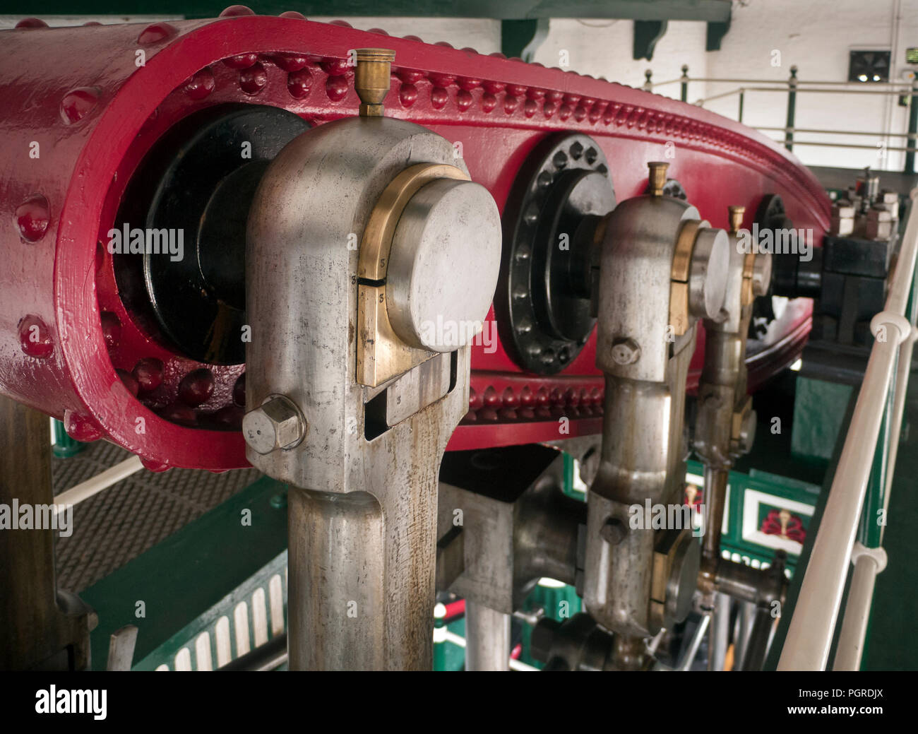 Markfield Beam engine working at the pumping station on the river Lea ...