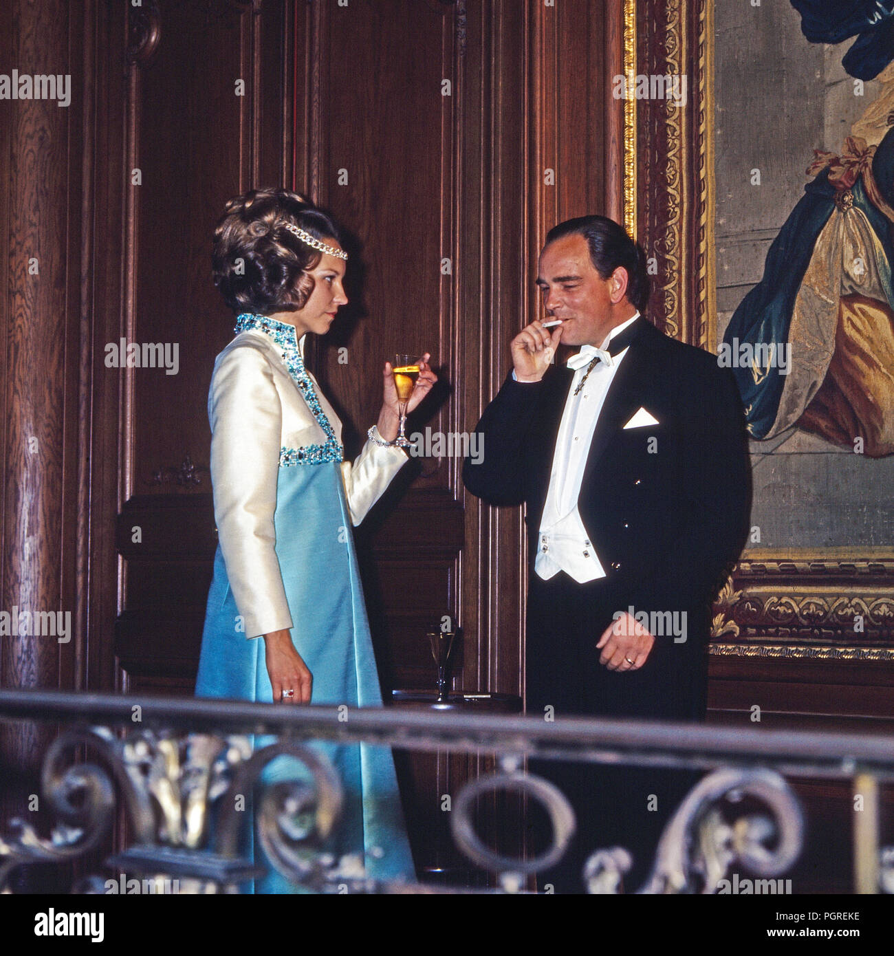 Das Brautpaar Rudolf Graf und Herr von Schönburg Glauchau und Marie ...