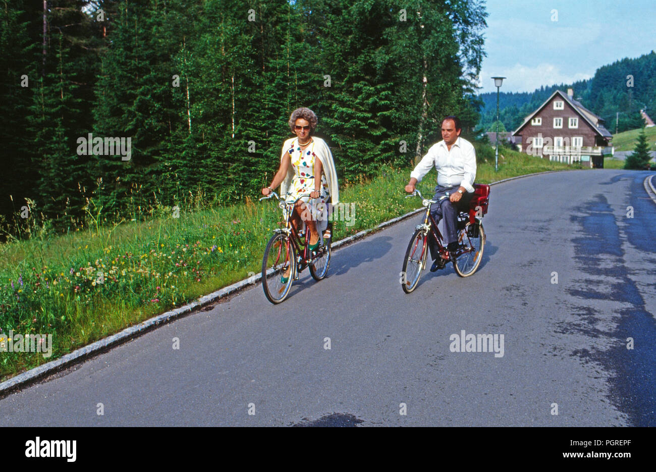 Rudolf Graf und Herr von Schönburg Glauchau mit Gemahlin Marie Louise ...