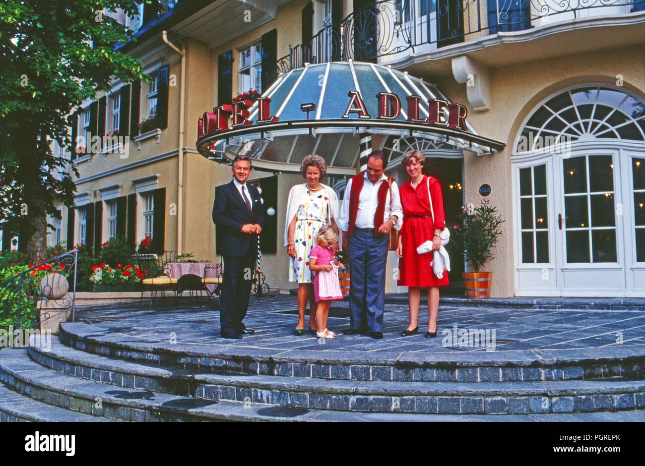 Rudolf Graf und Herr von Schönburg Glauchau mit Gemahlin Marie Louise ...