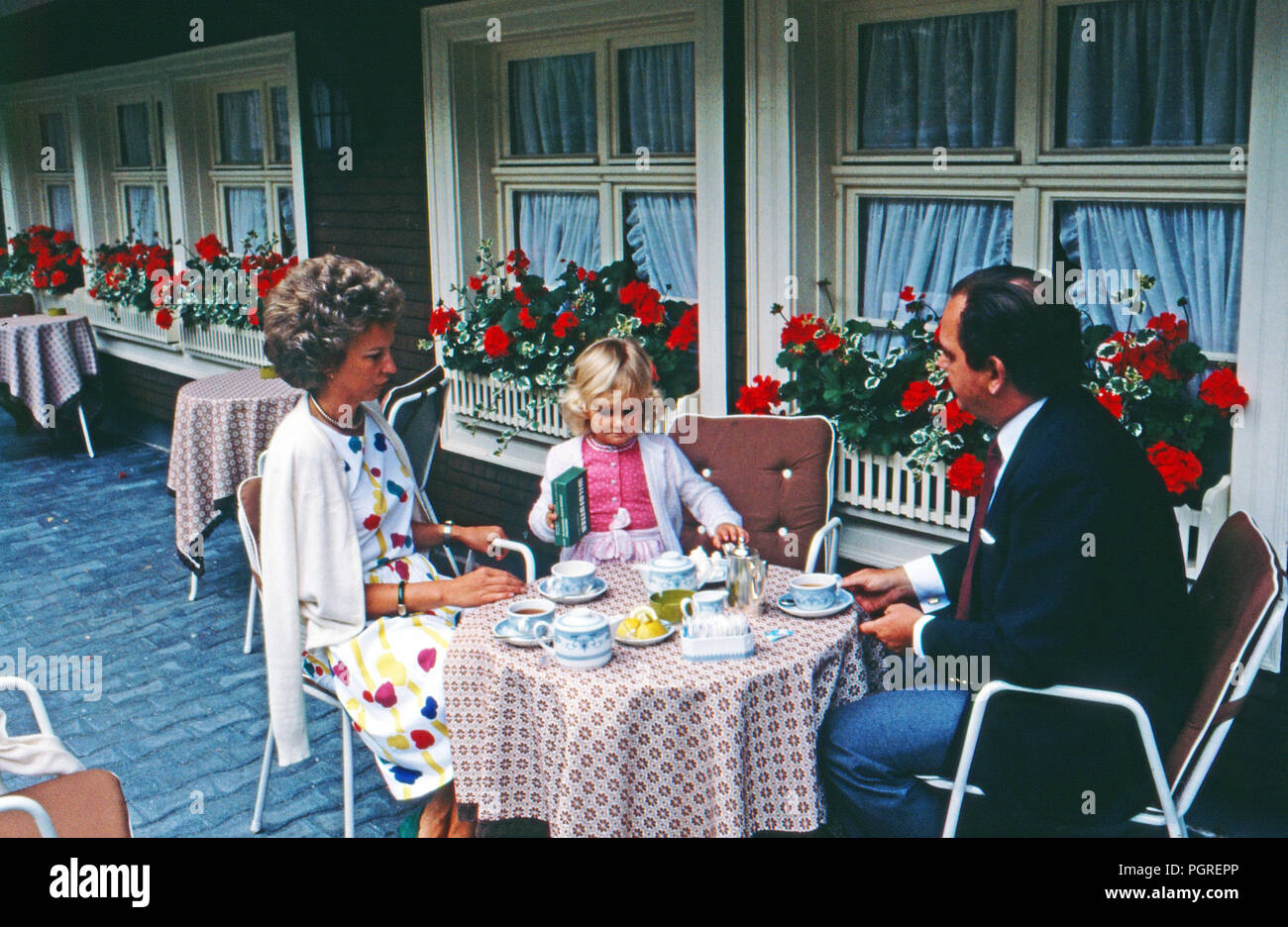 Rudolf Graf und Herr von Schönburg Glauchau mit Gemahlin Marie Louise ...