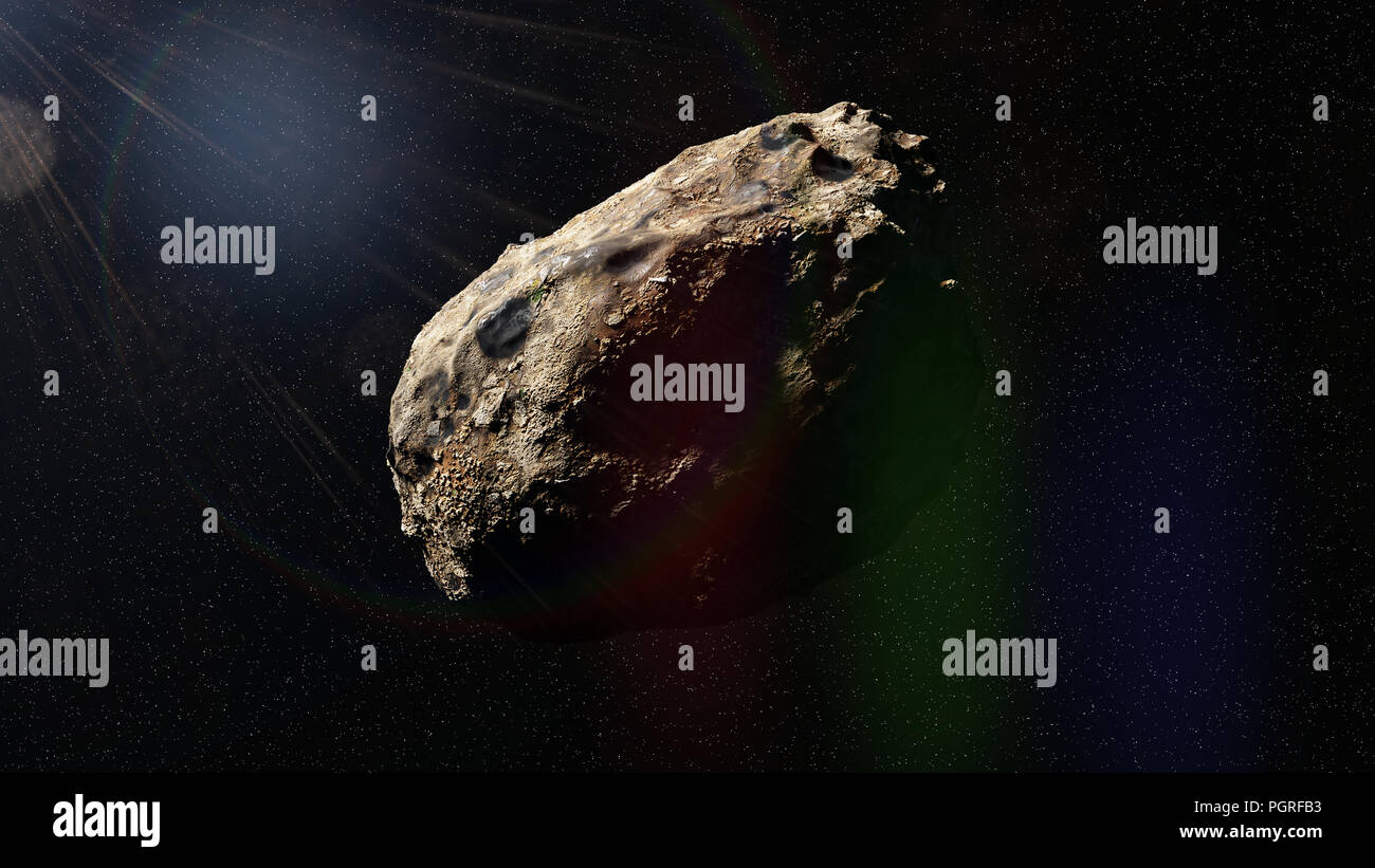 Asteroid belt solar system hi-res stock photography and images - Alamy
