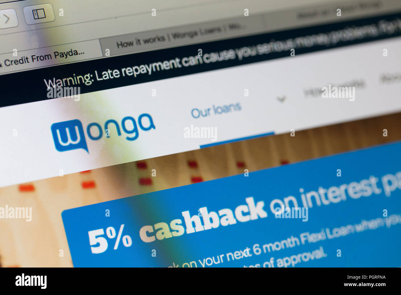 Wonga Logo High Resolution Stock Photography and Images - Alamy