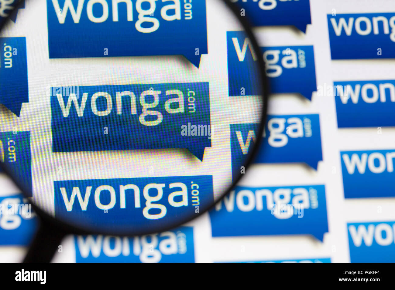 Wonga Logo High Resolution Stock Photography and Images - Alamy
