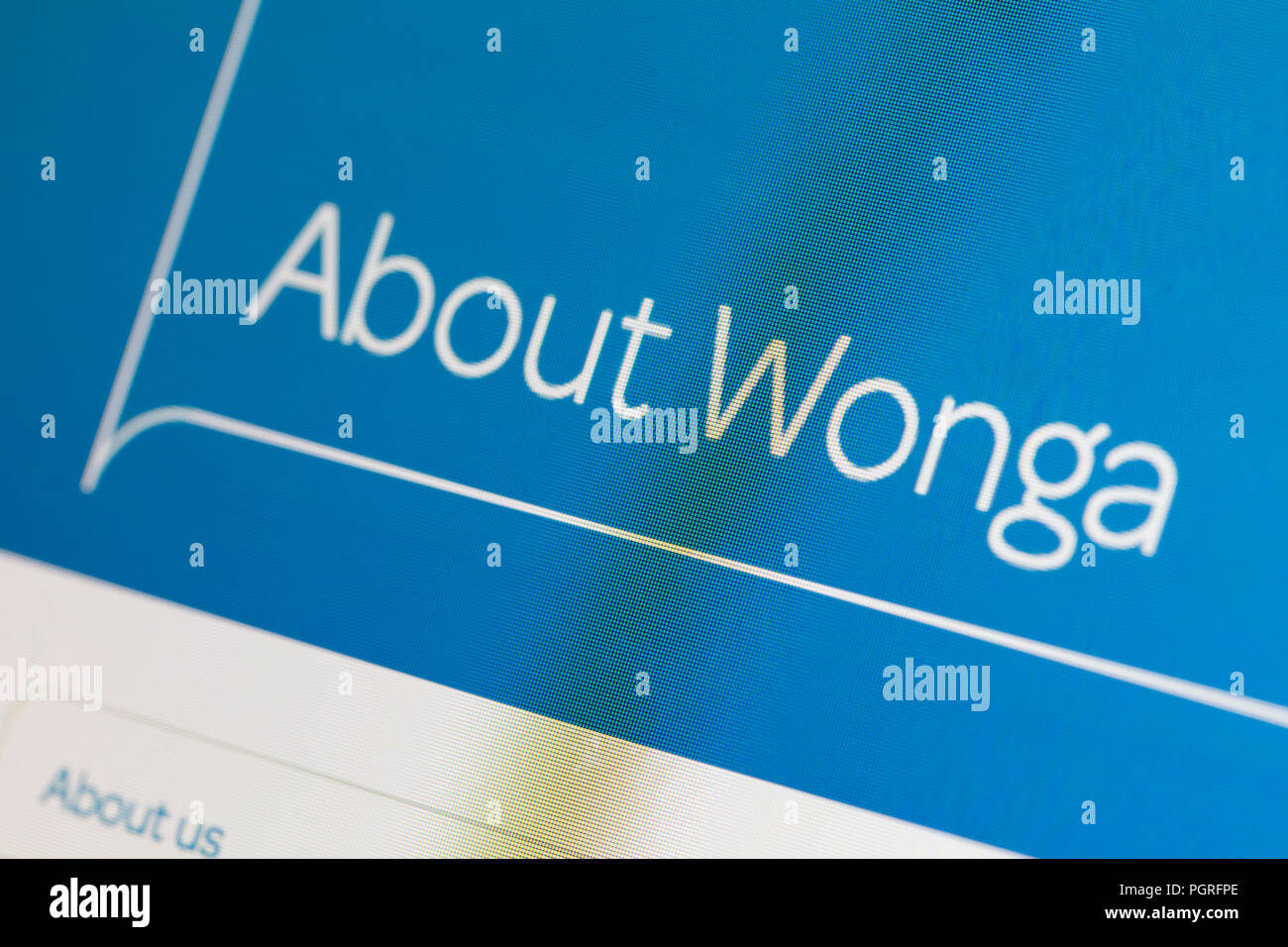 Wonga Logo High Resolution Stock Photography and Images - Alamy