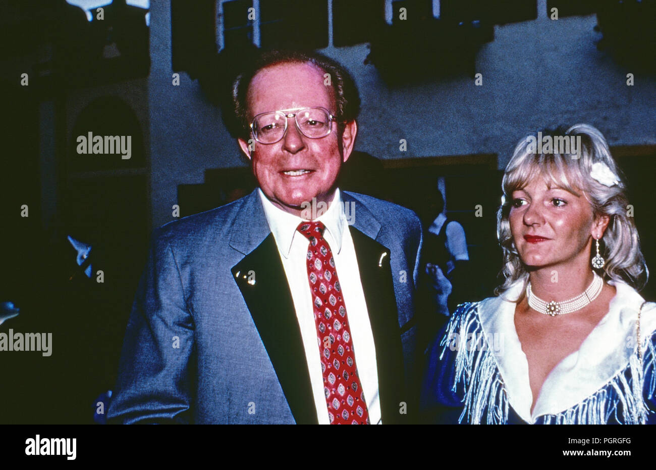 Friedrich Karl Flick mit Ehefrau Ingrid auf Schloss Osterberg ...