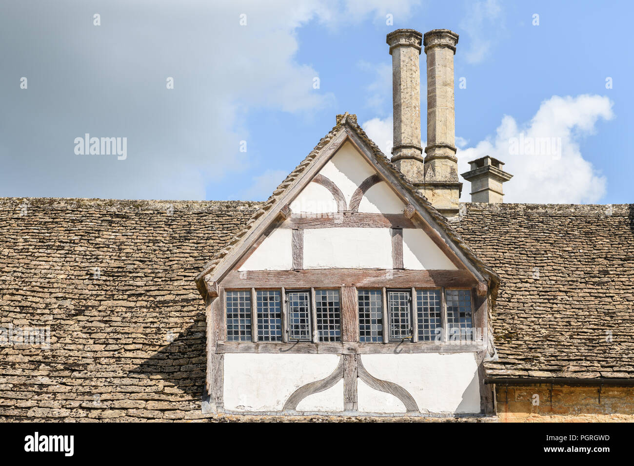 Lacock Abbey Building Stock Photo - Alamy