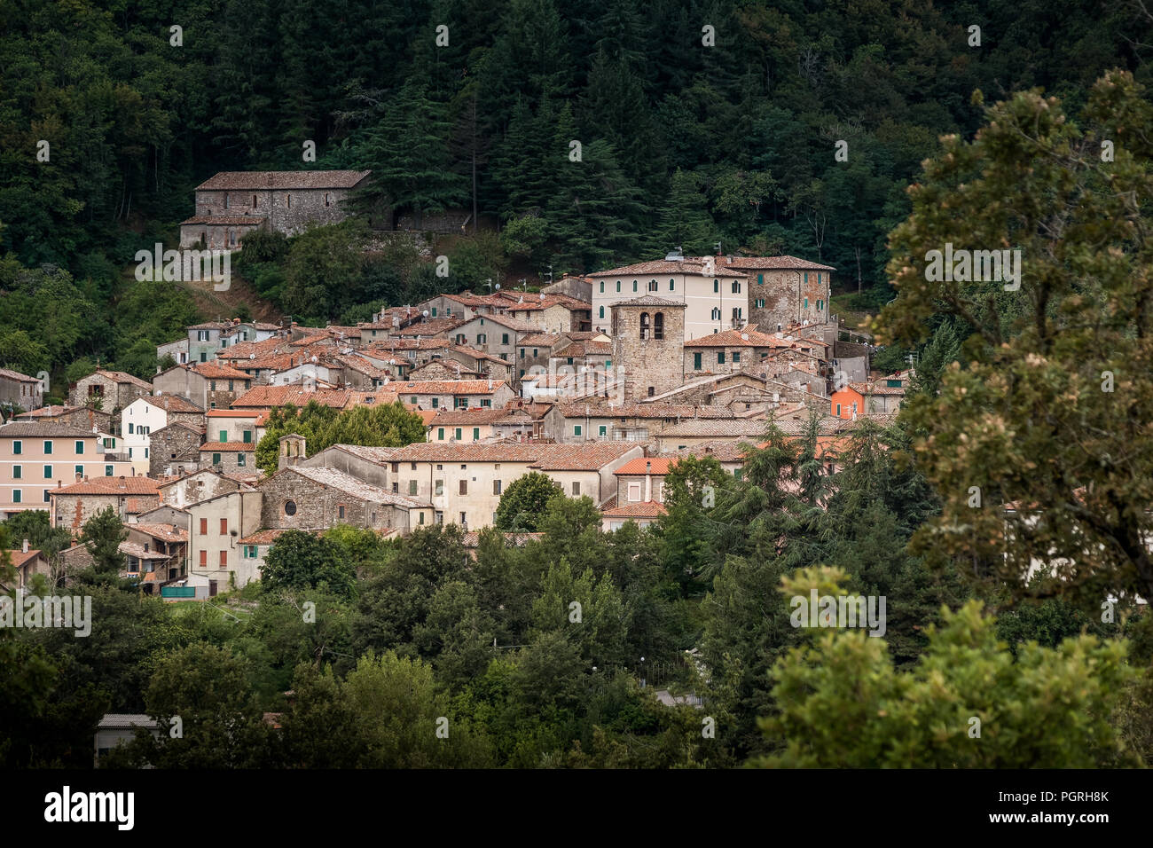 Montieri, Grosseto, Tuscany - ancient village between oaks and beeches ...