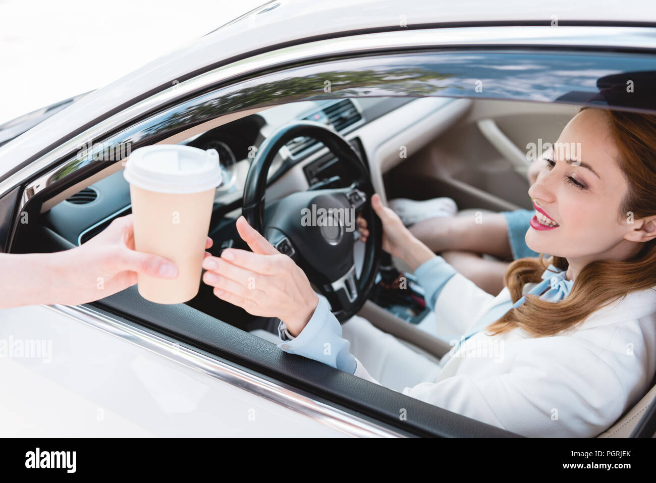 Coffee shop assistant hi-res stock photography and images - Alamy