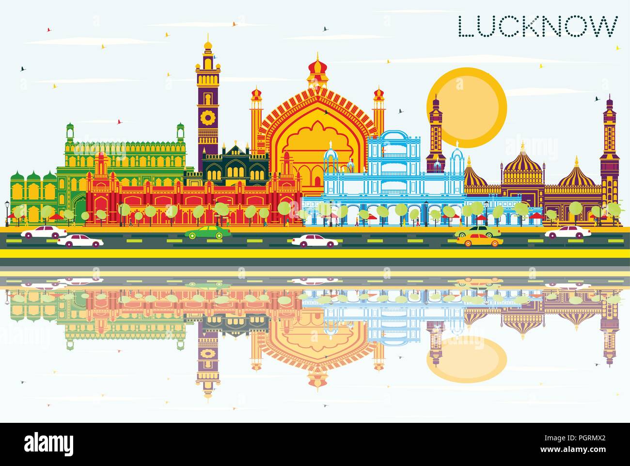 Lucknow illustration hi-res stock photography and images - Alamy