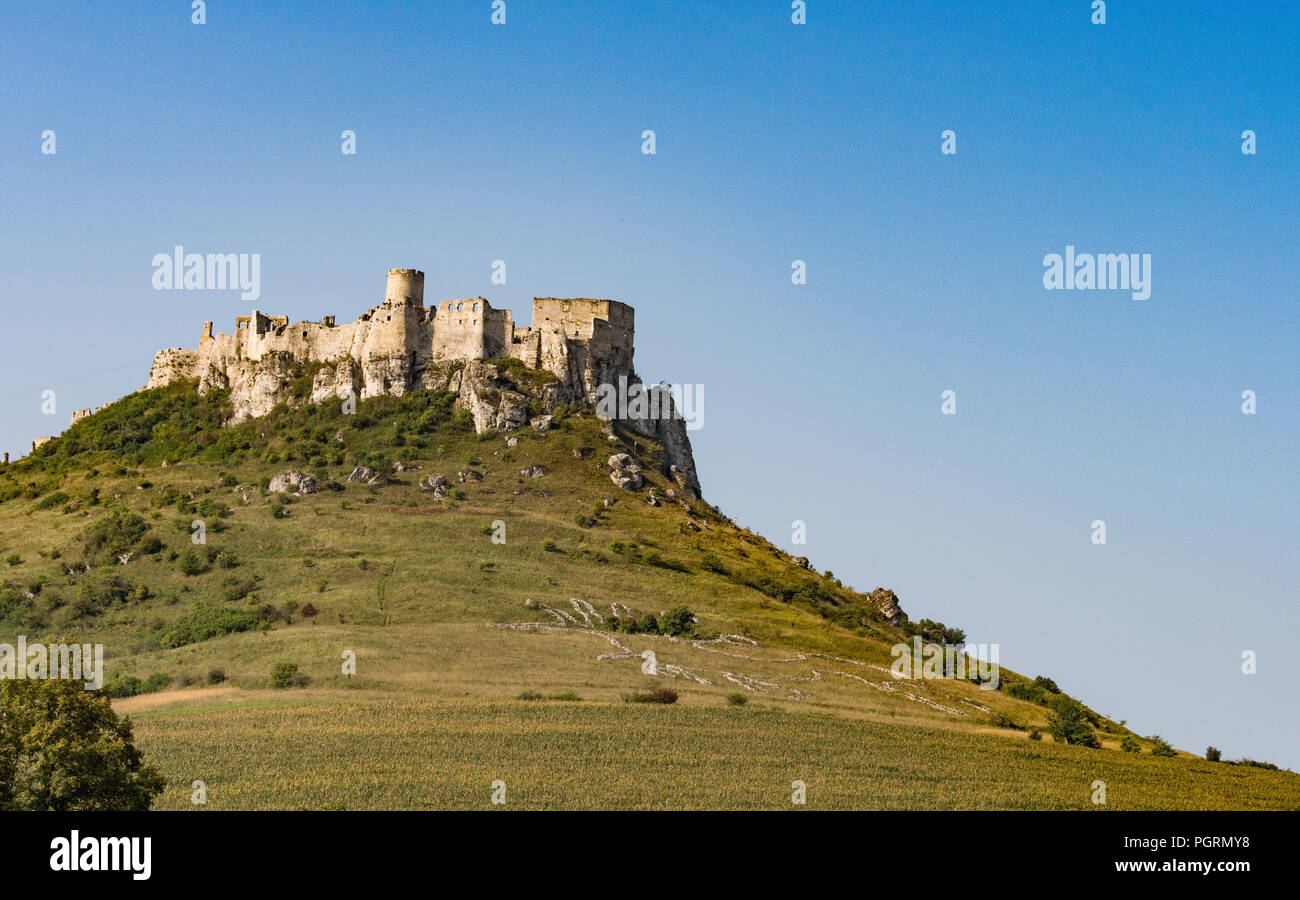 Spissky hrad. The Spis Castle, National Cultural Monument (UNESCO. Spis ...