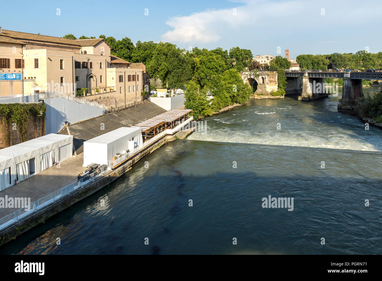 Palatino bridge hi-res stock photography and images - Alamy