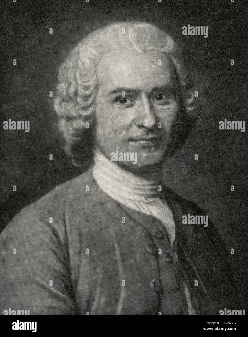 Jean jacques rousseau 1712 1778 swiss hi-res stock photography and ...