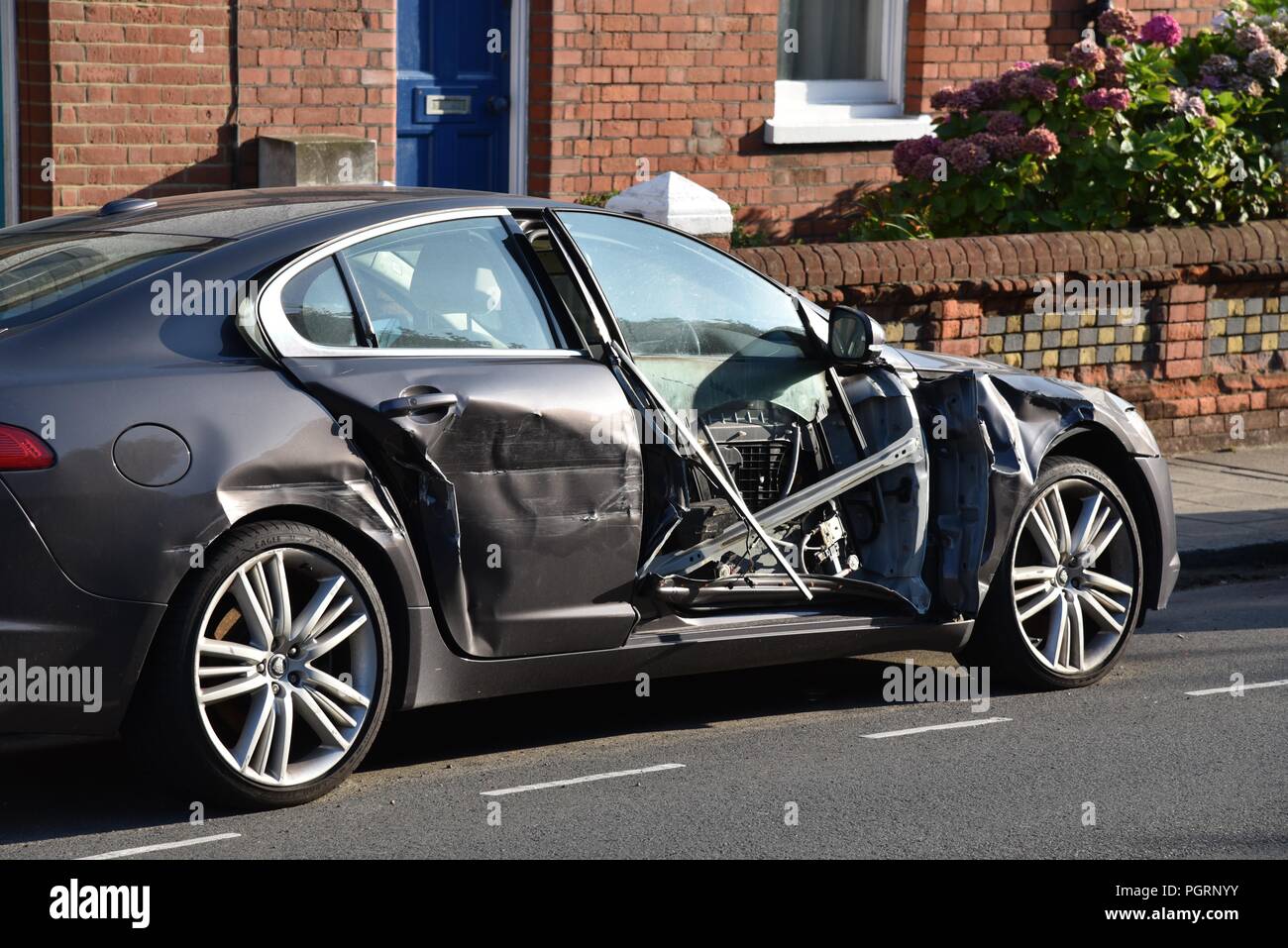 Car door panel damage hi-res stock photography and images - Alamy