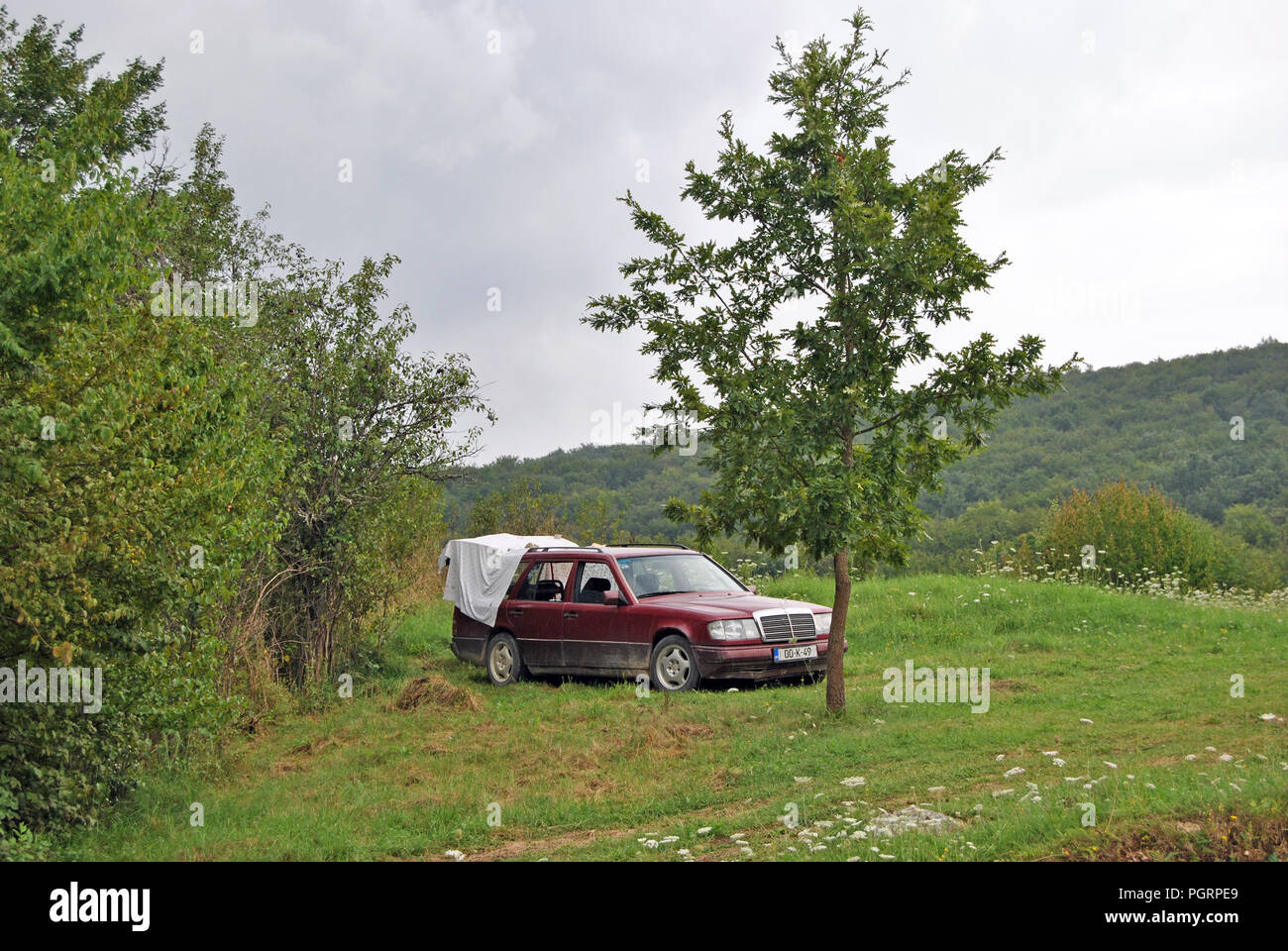 Bosnian countryside near Martin Brod Stock Photo - Alamy