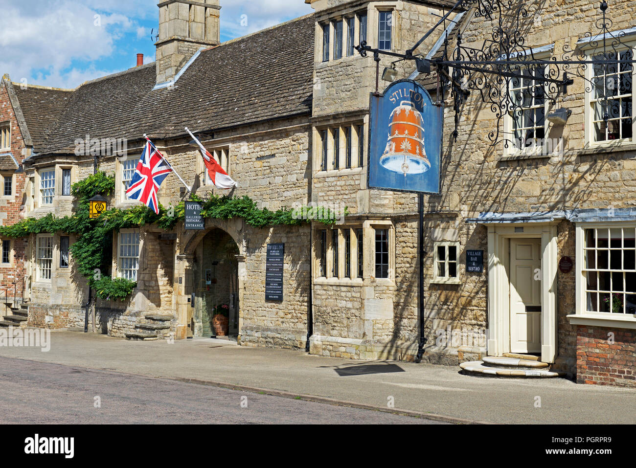 The Bell, Stilton, Cambridgeshire, England UK Stock Photo - Alamy