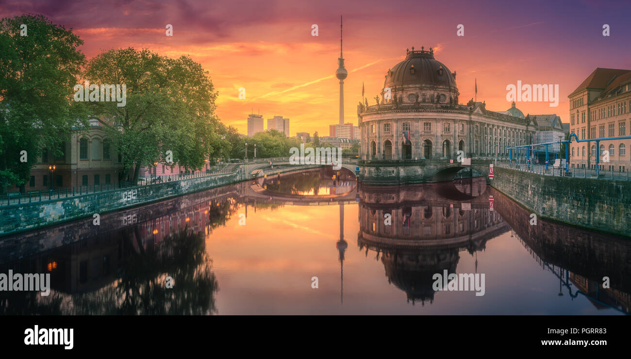 Museum island on Spree river of Berlin, Germany Stock Photo - Alamy