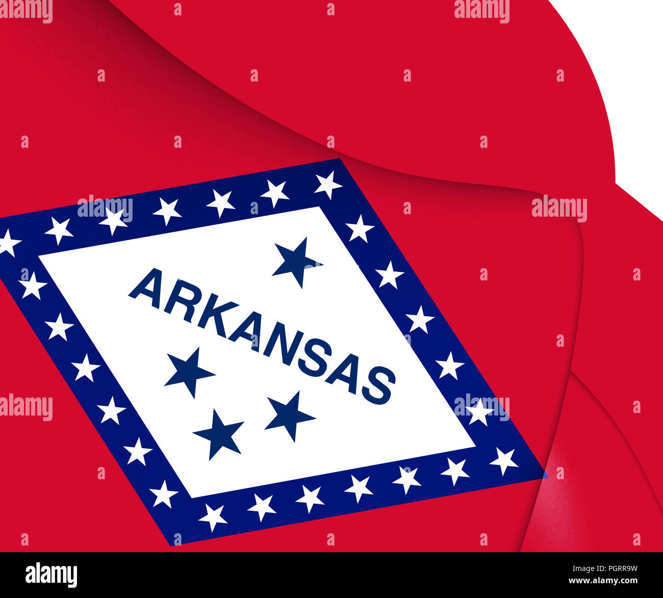Arkansas state flag hi-res stock photography and images - Alamy