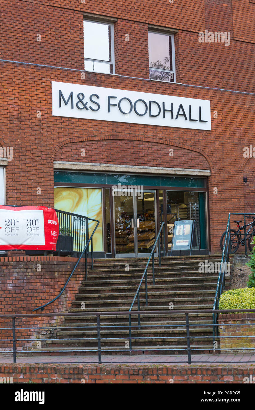 M&S Foodhall at Tritton Road, Lincoln in August Stock Photo - Alamy