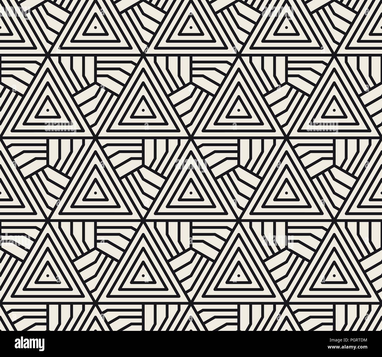 Vector seamless pattern. Modern stylish abstract texture. Repeating ...