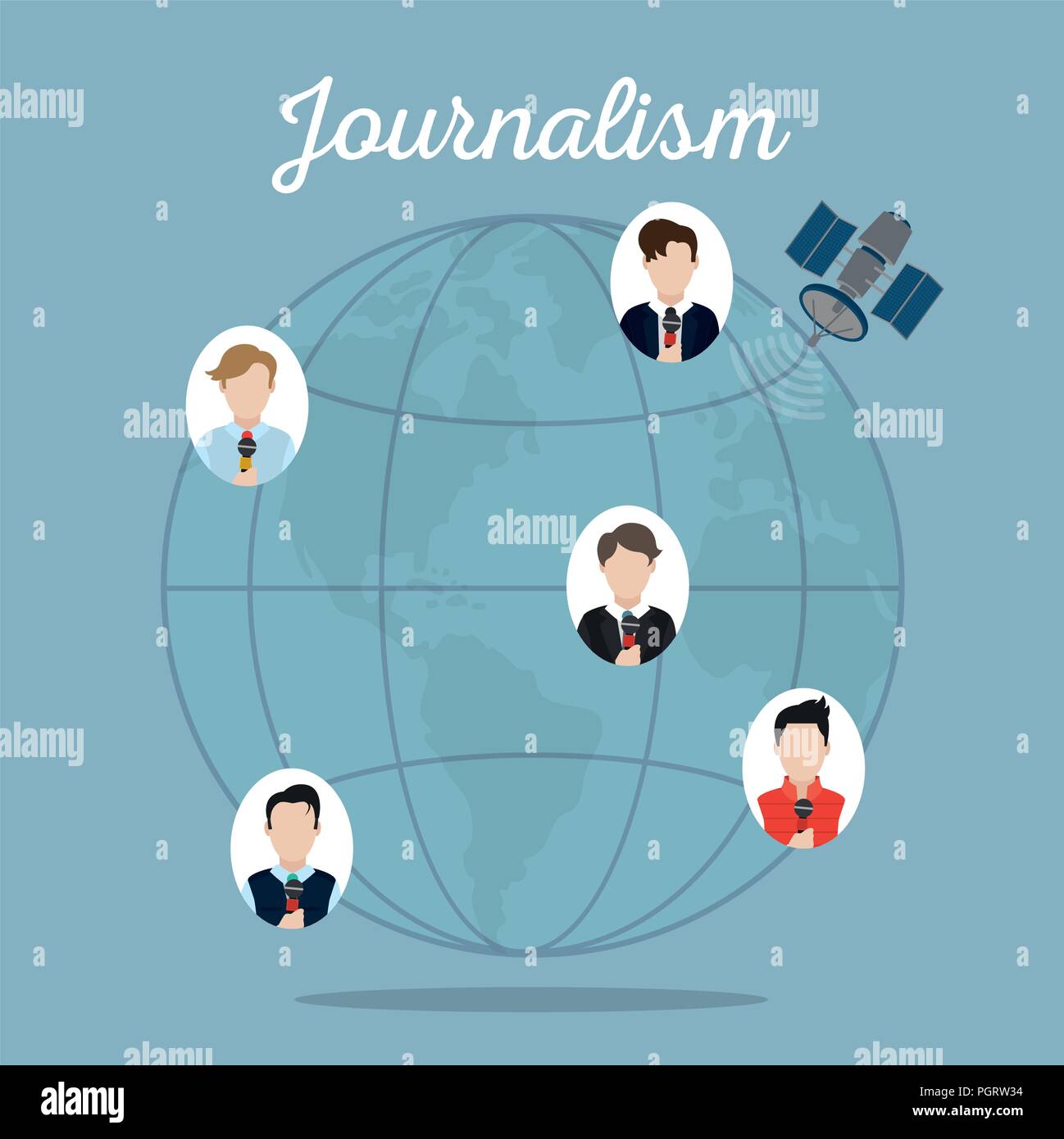 Journalism and journalist Stock Vector Image & Art - Alamy