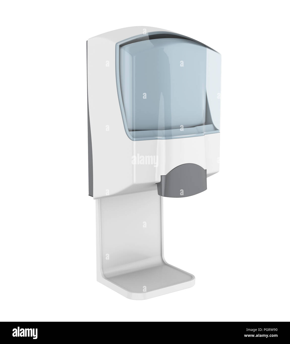 Hand Sanitizer Dispenser Isolated Stock Photo - Alamy