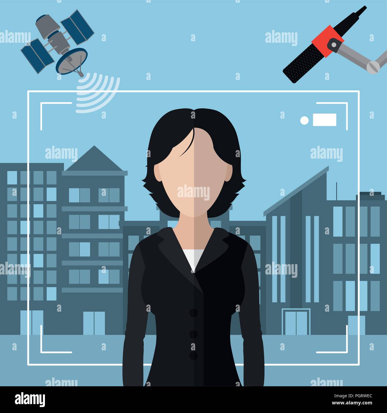 Journalism and journalist Stock Vector Image & Art - Alamy