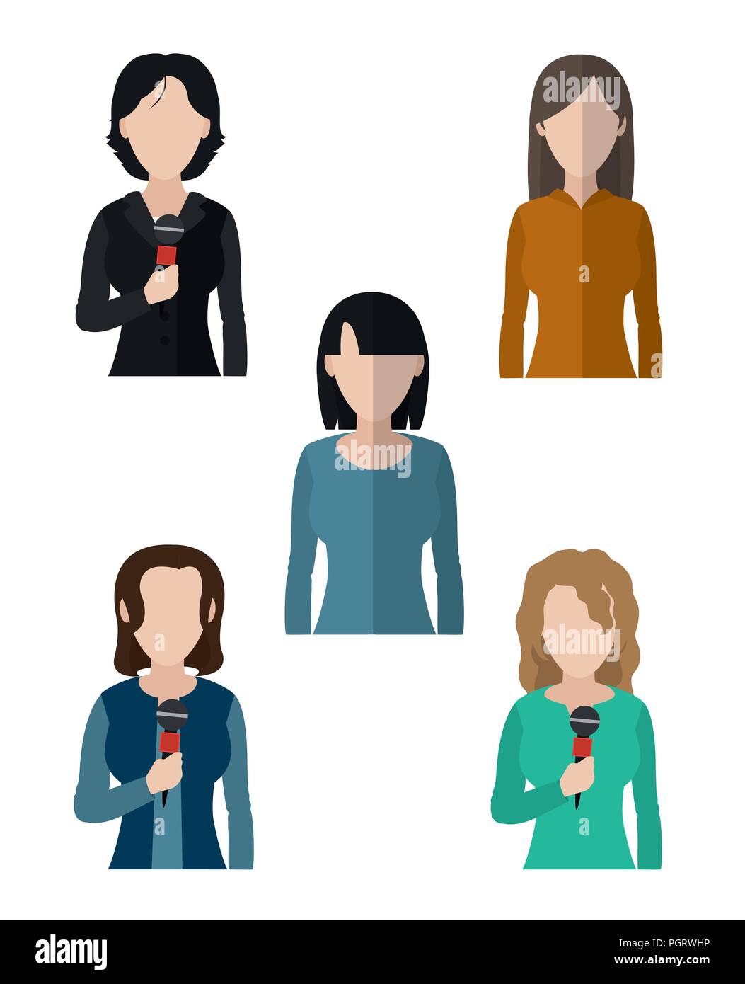 Journalism and journalist Stock Vector Image & Art - Alamy