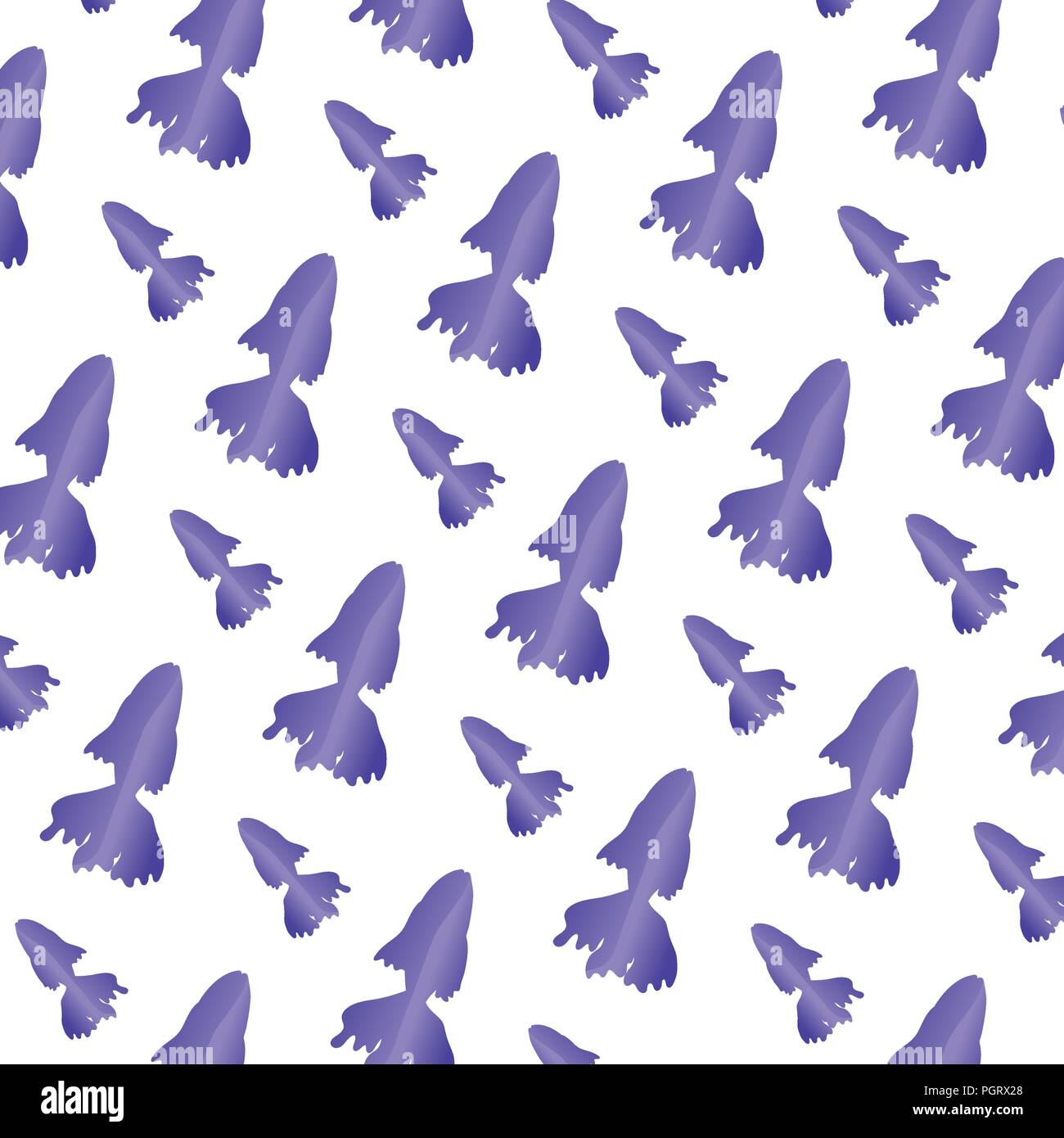 tropical ballerina fish animal background Stock Vector Image & Art - Alamy