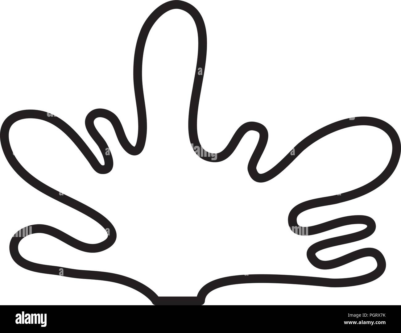 line tropical seaweed sea nature plant Stock Vector Image & Art - Alamy