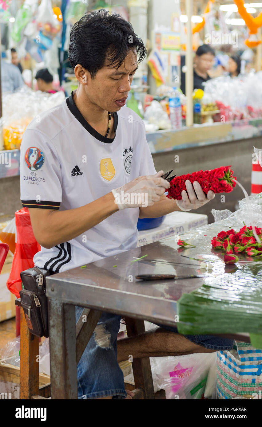 Threading fruit hi-res stock photography and images - Alamy