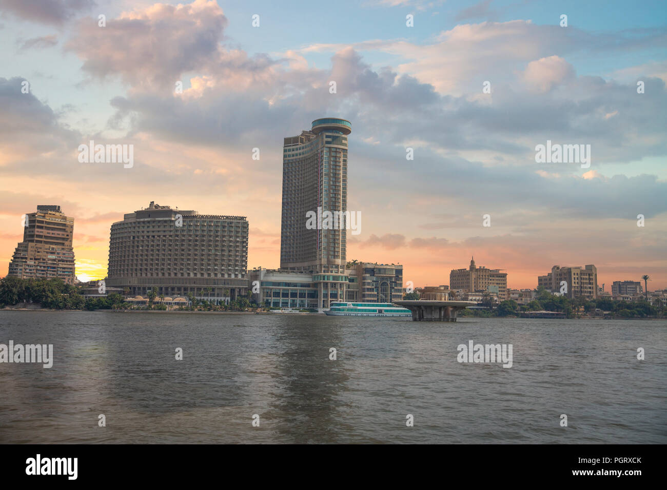 Cairo from the river nile hi-res stock photography and images - Alamy
