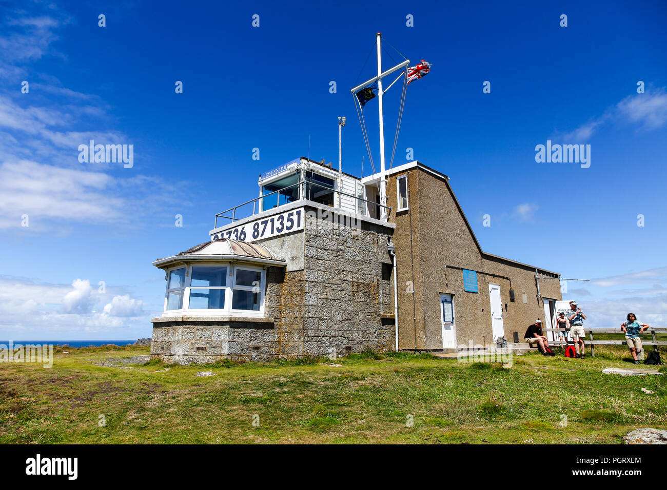 National Coastwatch Institution (NCI) station on Gwennap Head near ...