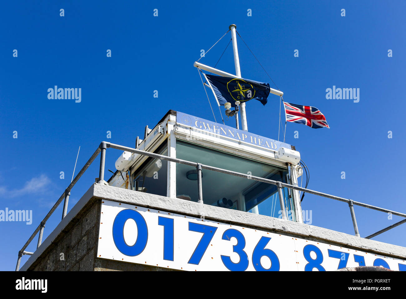 National Coastwatch Institution (NCI) station on Gwennap Head near ...